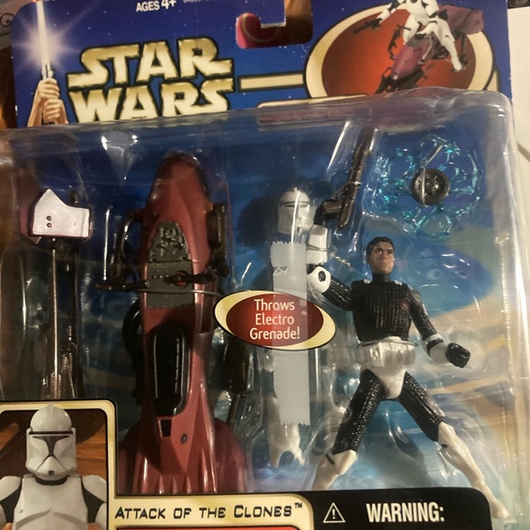 Hasbro | Toys | Star Wars Action Figure Set Black And Red | Poshmark